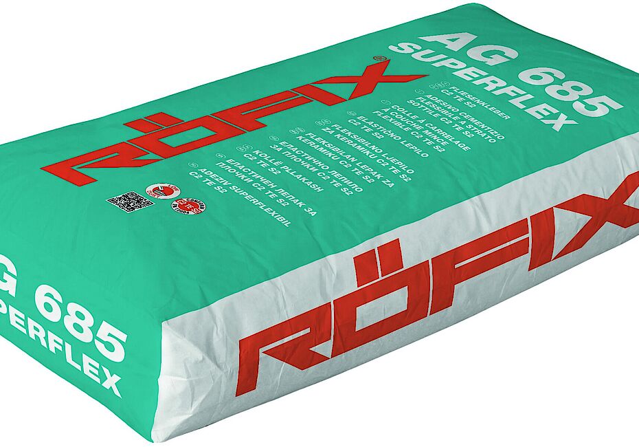 RÖFIX AG 685 SUPERFLEX S2 Adesivo cementizio flessibile a strato sotti ...